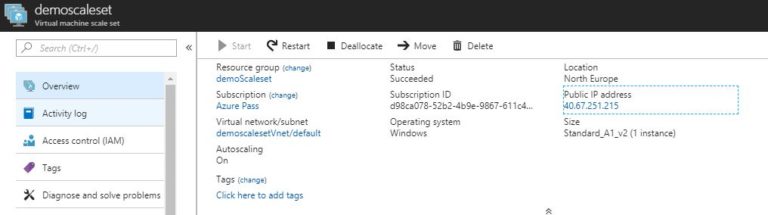 Azure VM scale set - cloudopszone.com