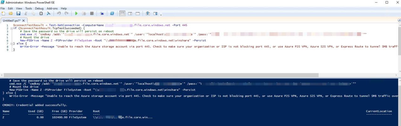 Azure VM: Mounting Azure File Share on Windows and Linux ...
