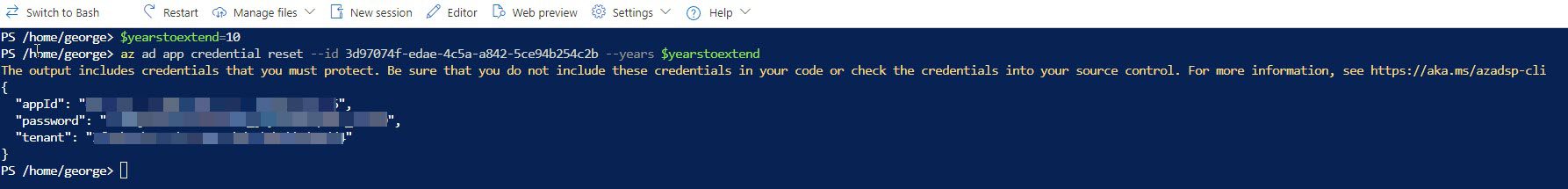 Azure App Registration: Extend Secret Expiration Date - cloudopszone.com