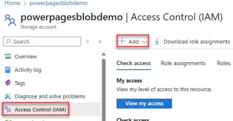 Upload files to azure blob via Power Pages - cloudopszone.com