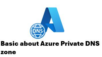 Basics about Azure Private DNS zone - cloudopszone.com